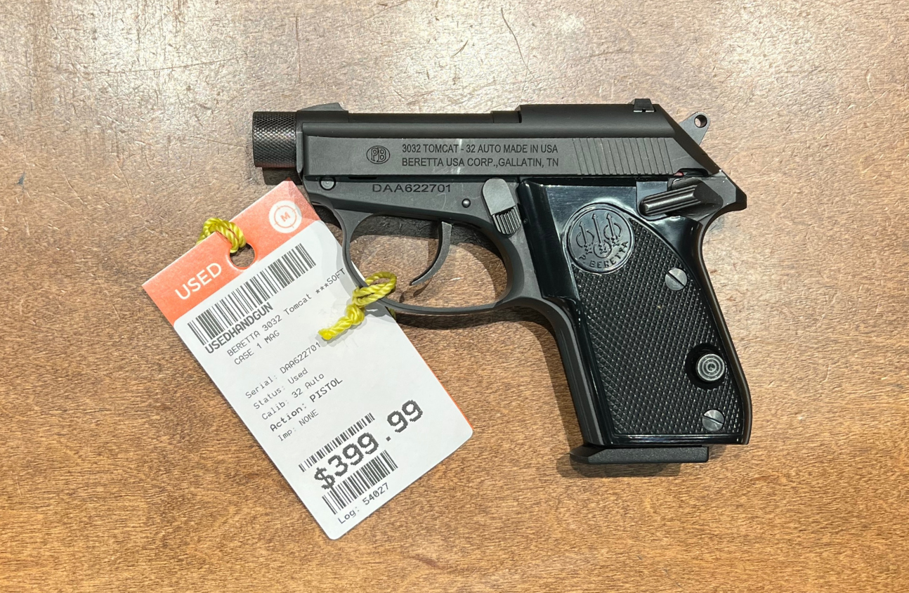 BERETTA 3032 TOMCAT | Morr Range - Indoor Shooting Range & Gun Store in ...